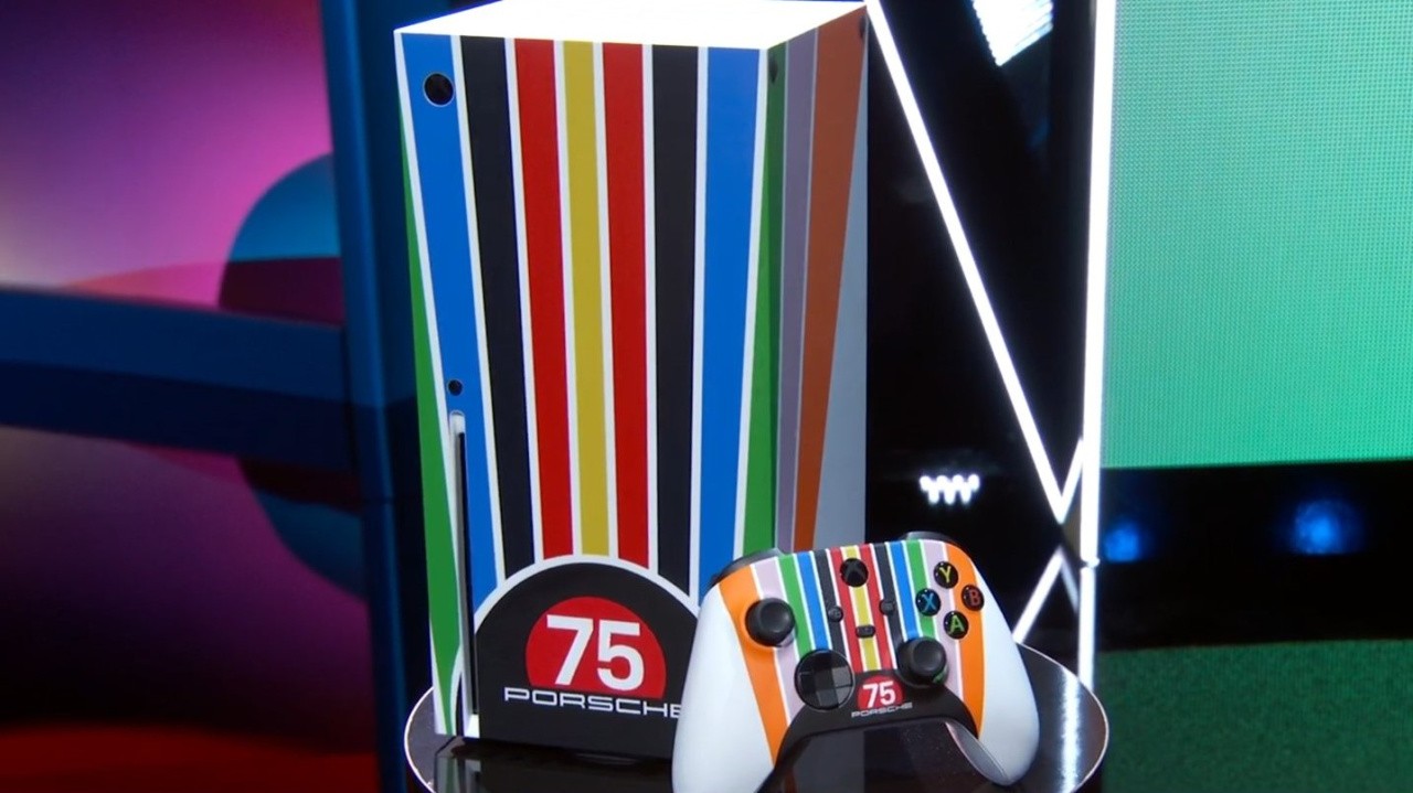 New Porsche-Themed Console Designs Feature White Xbox Series X Hardware ...