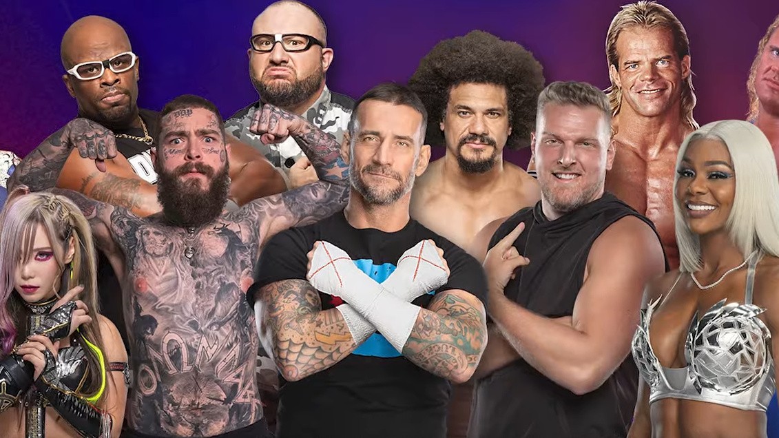 WWE 2K24 Unveils Stacked Roster Of DLC, Including Two Former AEW Stars ...