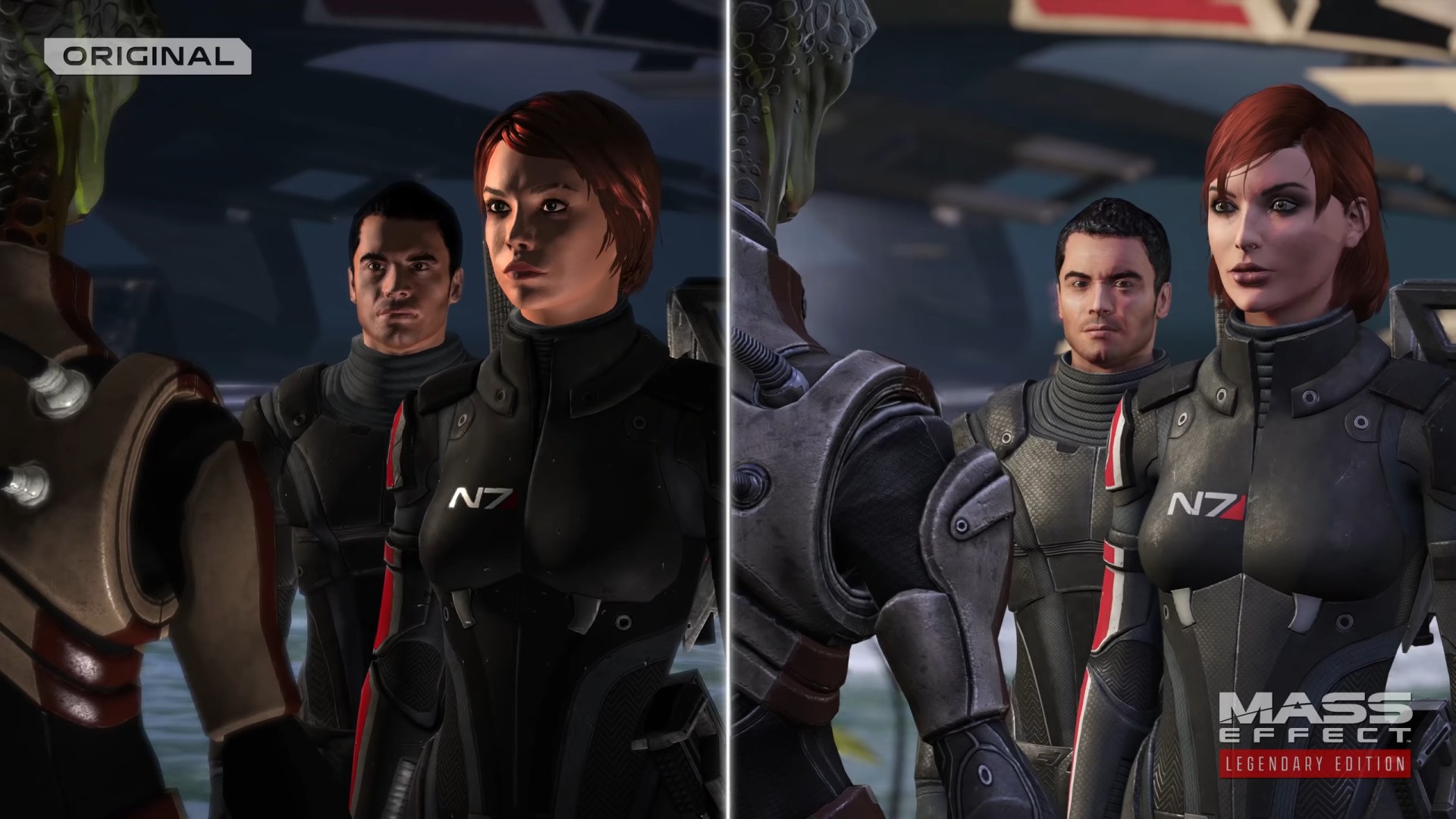Video: EA Reveals Side-By-Side Comparison For The Mass Effect Remaster ...