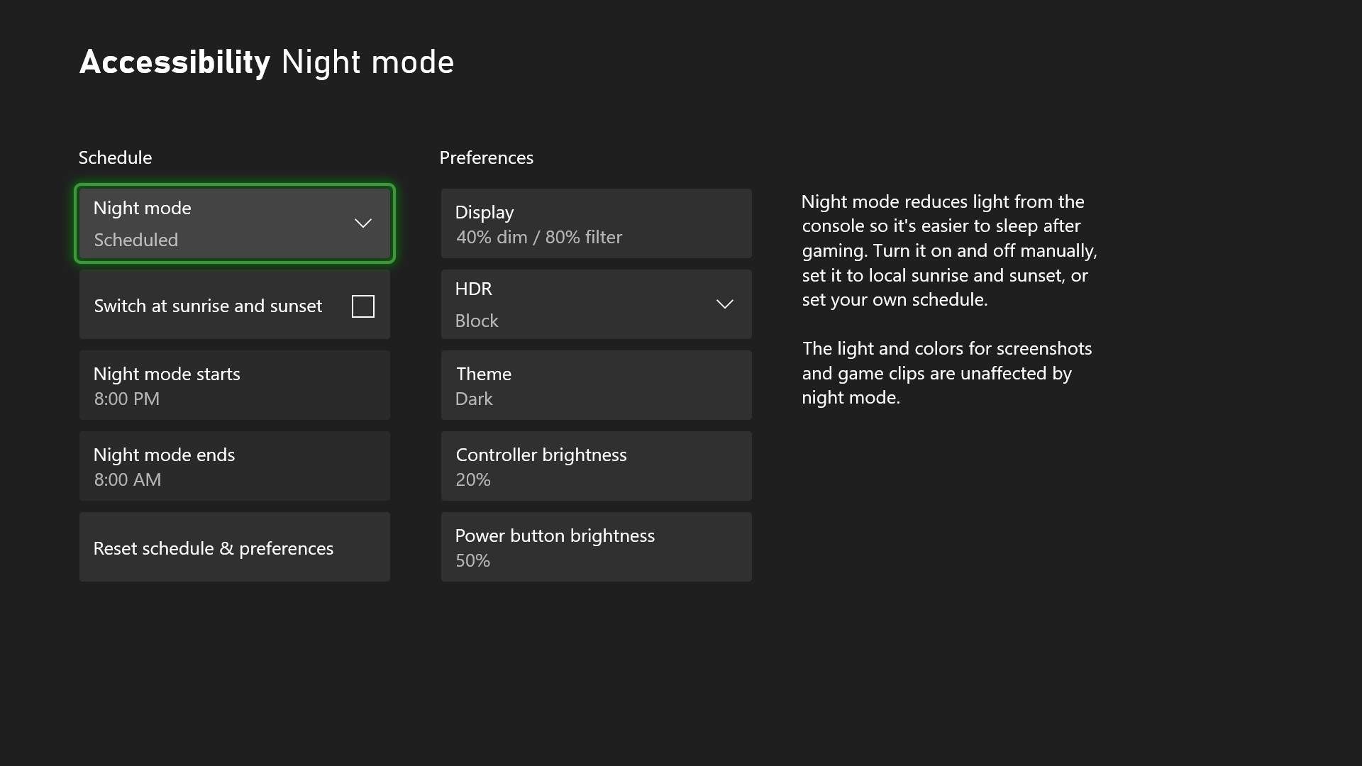 Xbox Night Mode: How To Adjust Your Controller And Console Lights ...