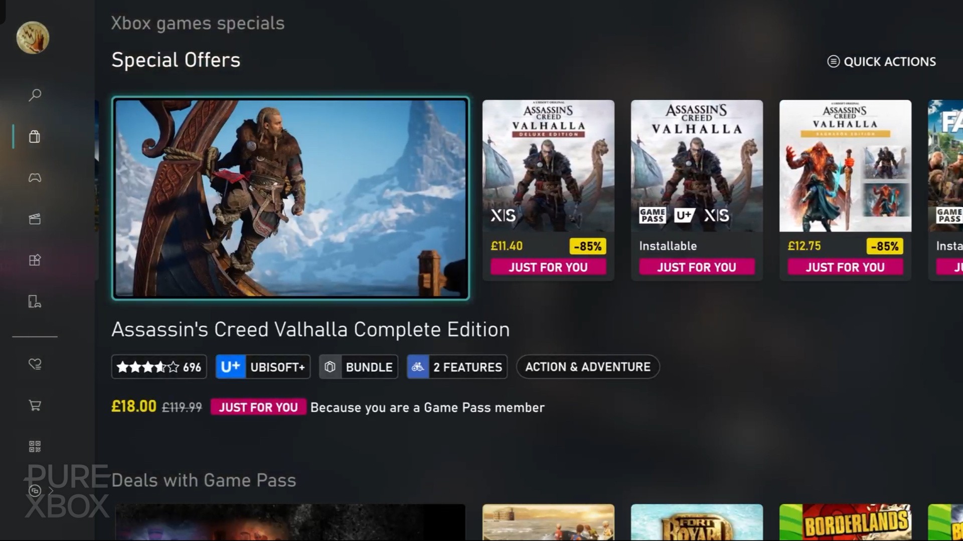 Ubisoft Has Some Crazy 'Just For You' Deals Right Now On Xbox | Pure Xbox