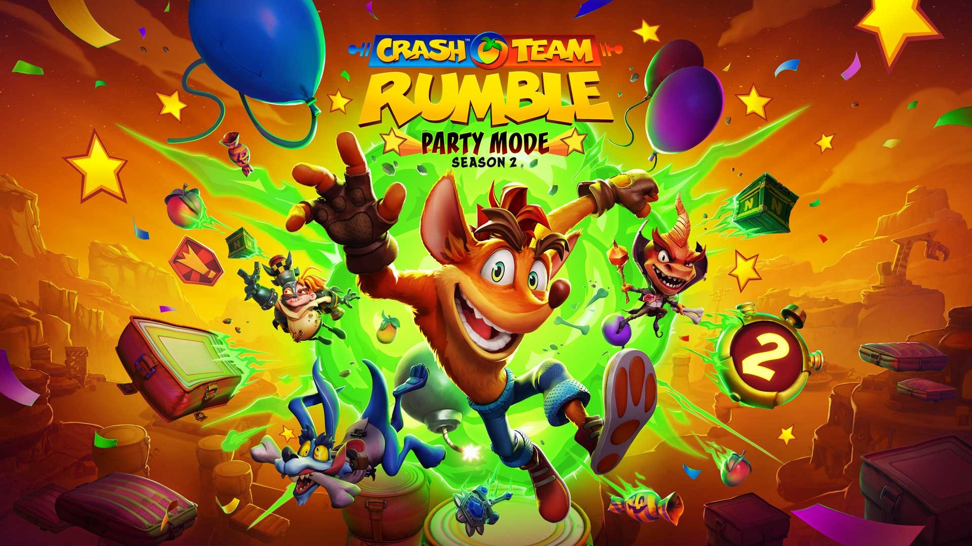 Crash Team Rumble Season 2 Crash-Lands On Xbox With All New Co-Op Mode ...