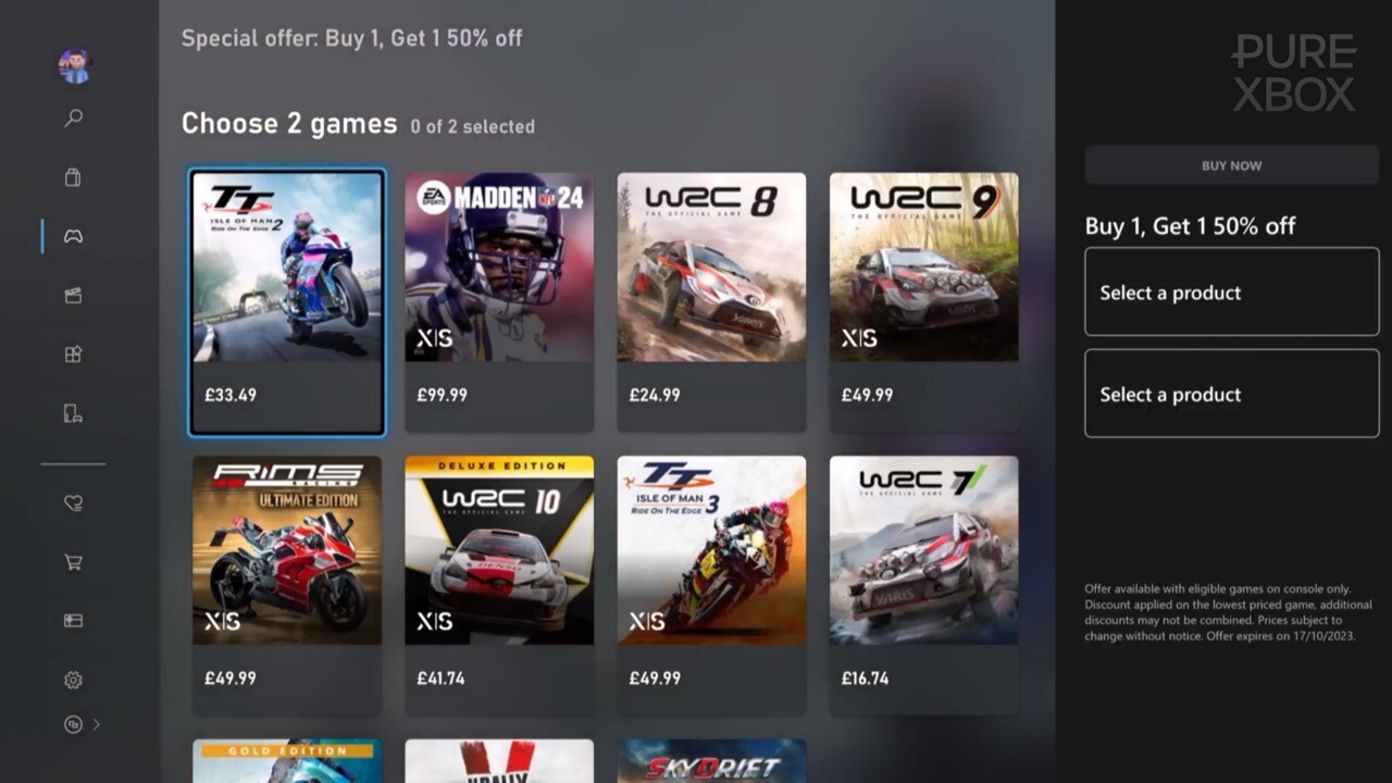 Xbox's Latest 'Buy 1, Get 1' Sale Revolves Around Overpriced Racers ...