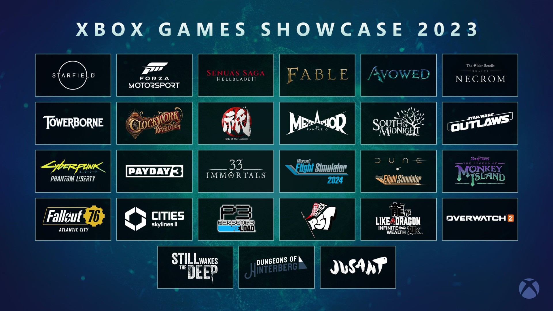 Here's Everything That Was Revealed At The Xbox Games Showcase 2023 ...