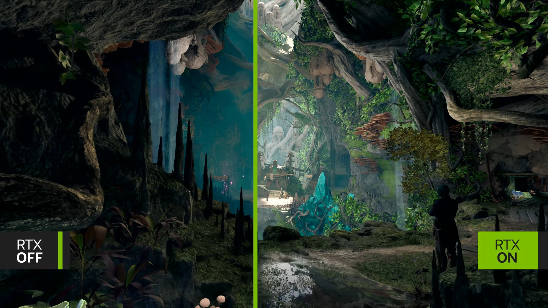 Nvidia Comparison Shows How PC Ray Tracing Will Look In Xbox's Avowed ...