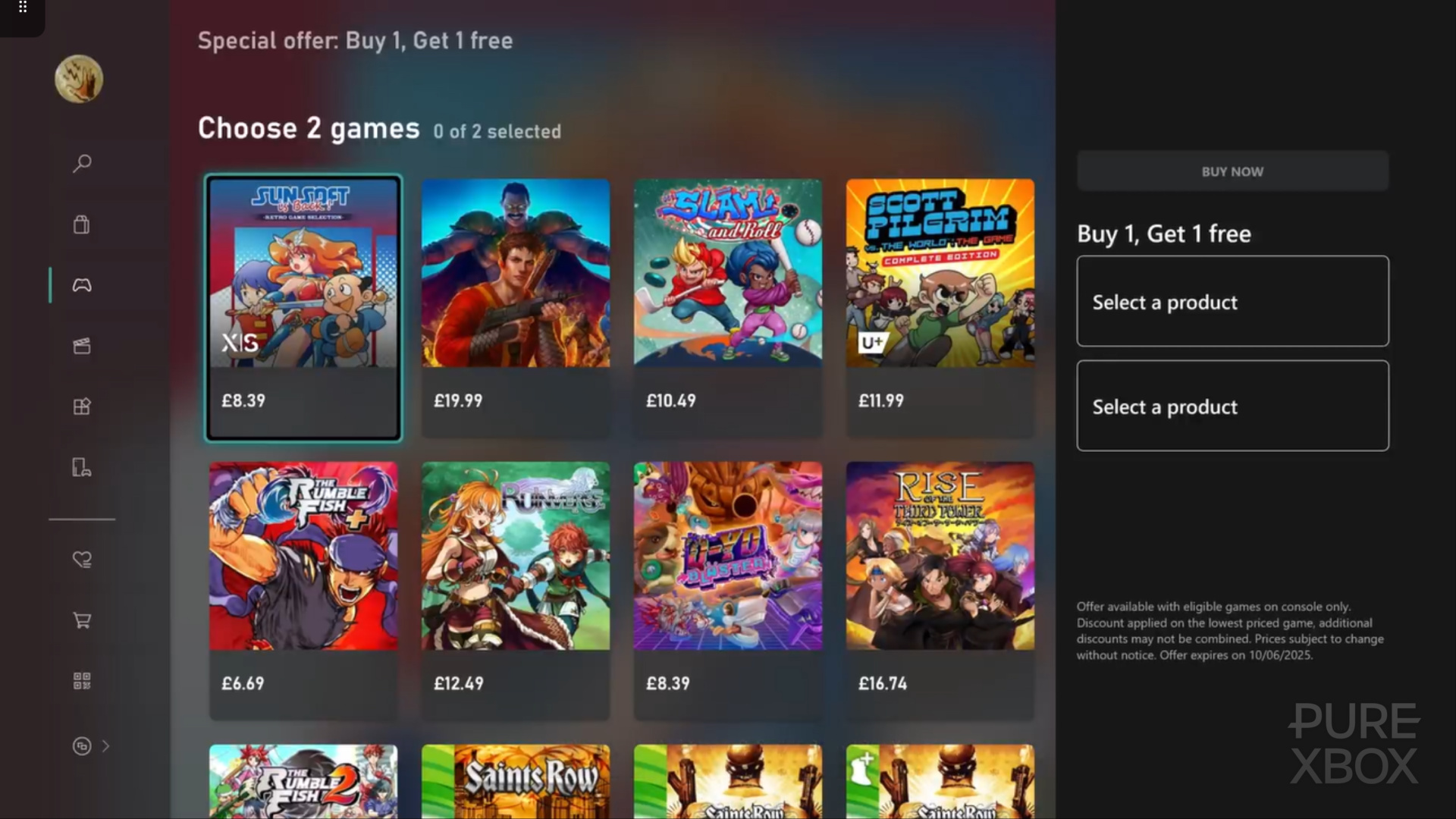 Xbox's Latest Buy One, Get One Free Sale Features A Random Selection Of ...