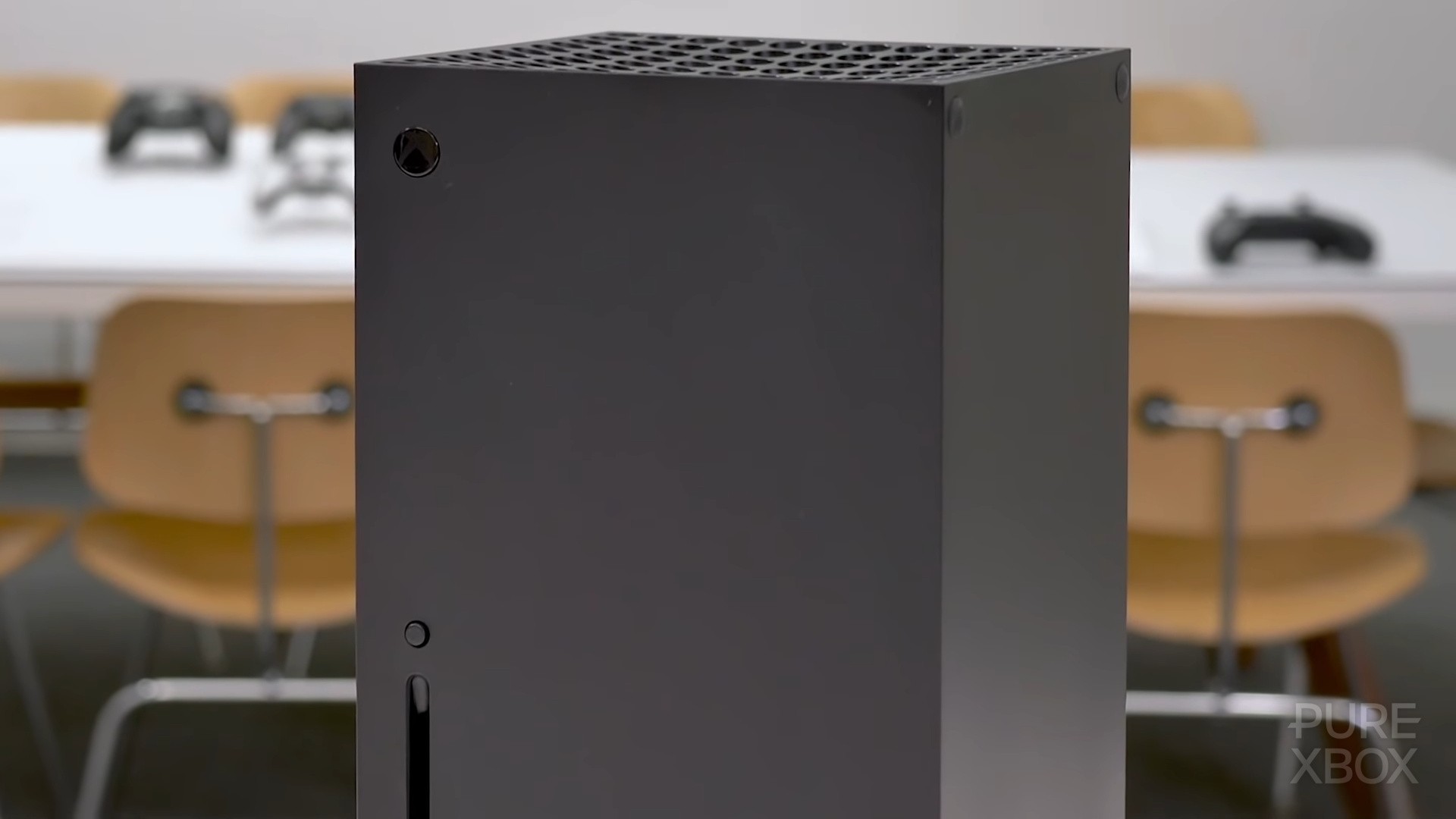 The Xbox Series X Has Four Tiny Rubber Feet For Horizontal Orientation ...