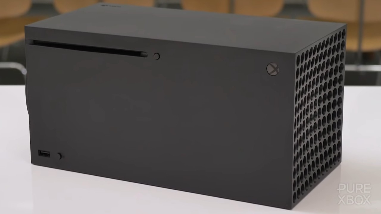 The Xbox Series X Has Four Tiny Rubber Feet For Horizontal Orientation ...