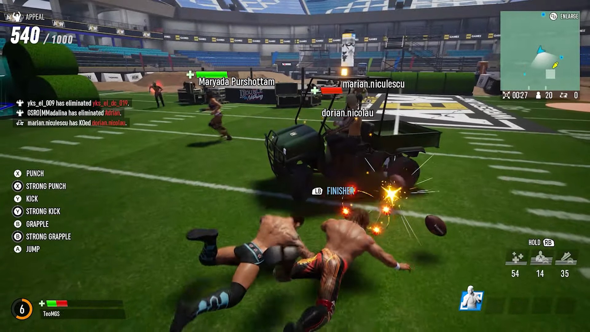 AEW: Fight Forever Is Going Crazy With A Free 30-Player Battle Royale ...