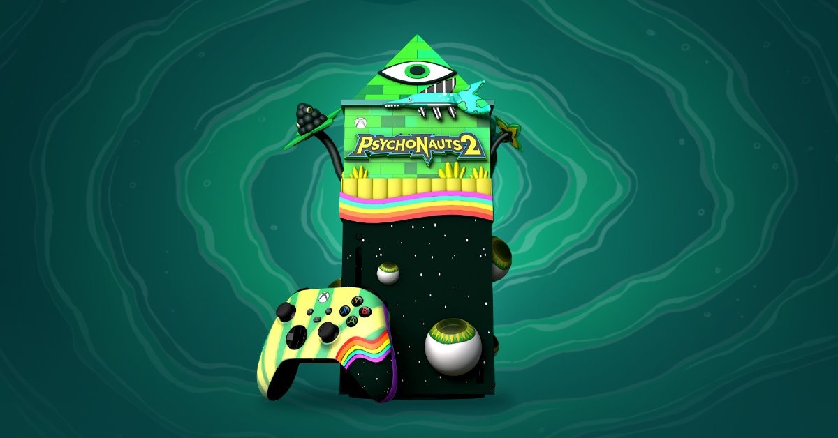 You Could Win This Insane Psychonauts 2 Xbox Series X With Microsoft ...
