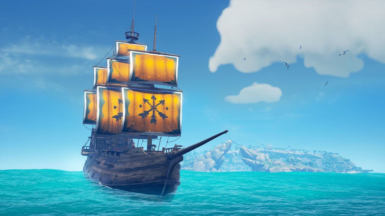 Sea Of Thieves Adds DLC Pirate Sail To Support Cancer Research Pure Xbox