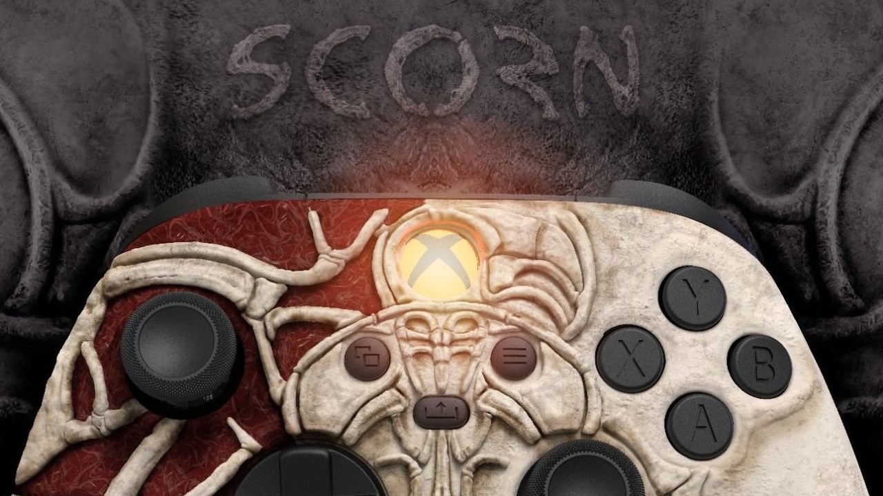 Random: This New 'Scorn' Xbox Controller Is One Of The Creepiest Yet ...